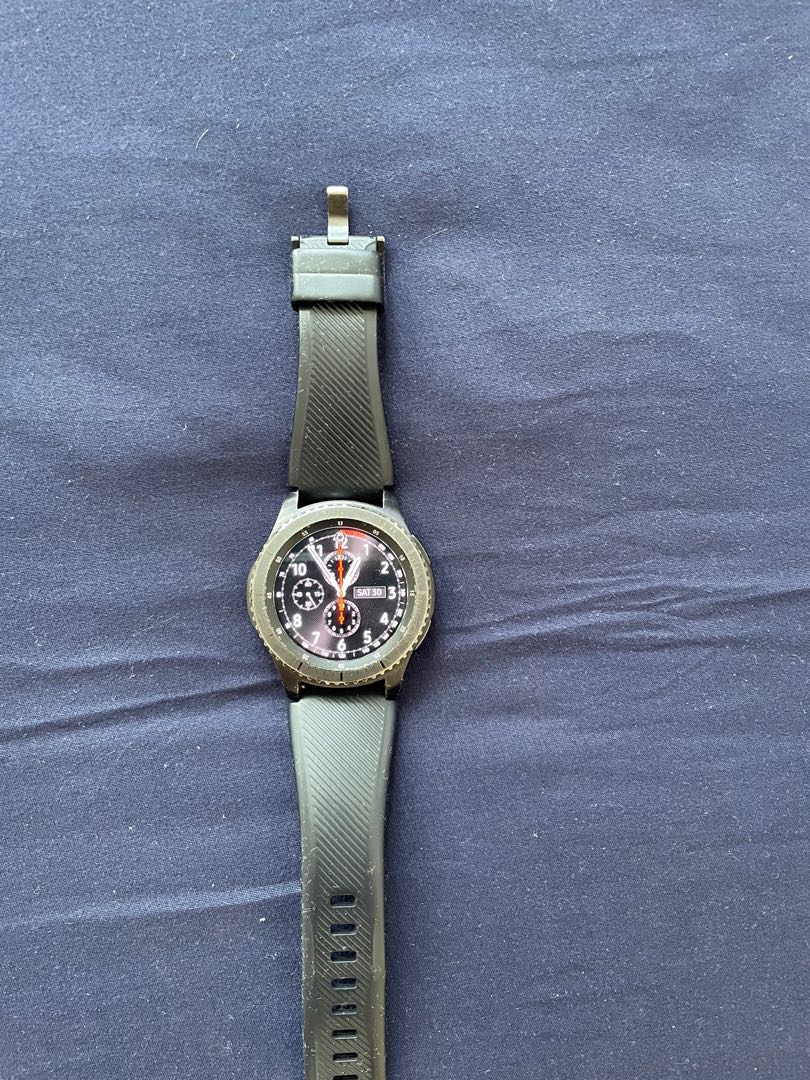 Samsung Galaxy Watch Gear S3 Frontier, Mobile Phones & Gadgets ...