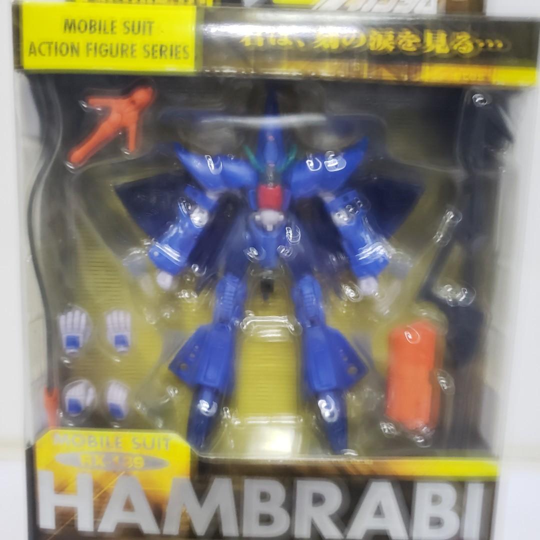 機動戰士 高達 RX-139 Hambrabi 漢布拉比 MIA 可動成品模型 Gundam figure Bandai 日版 Zeta 懷舊 ...