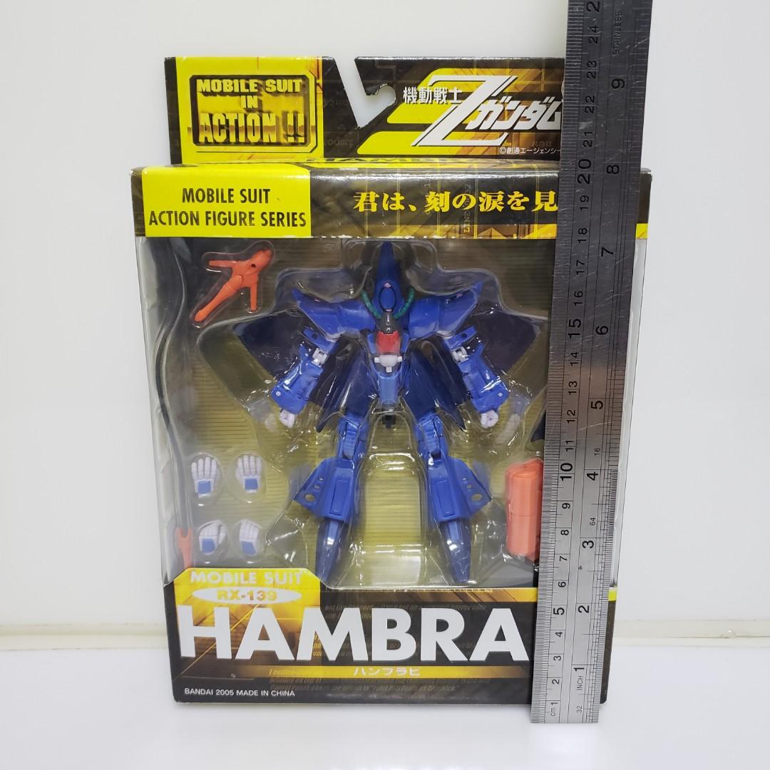 機動戰士 高達 RX-139 Hambrabi 漢布拉比 MIA 可動成品模型 Gundam figure Bandai 日版 Zeta 懷舊 ...