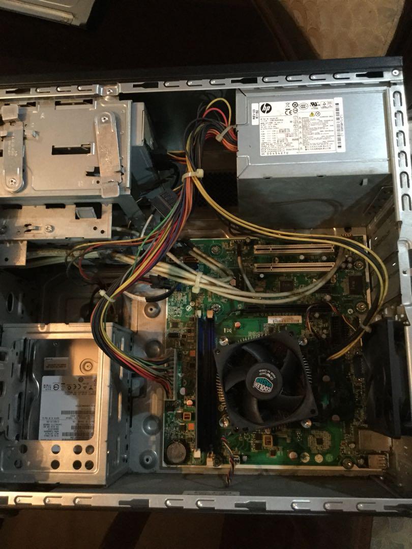 HP CPU and Monitor, Computers & Tech, Desktops on Carousell