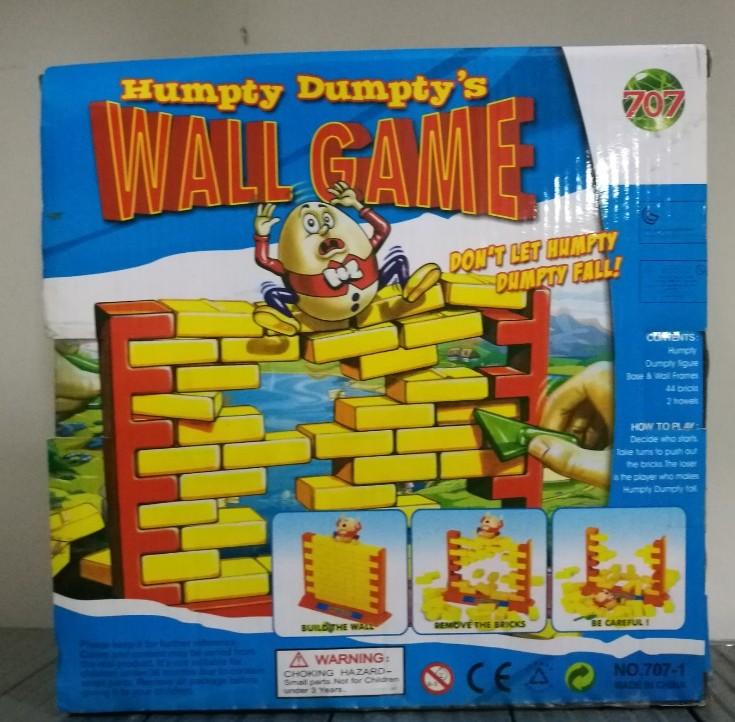Humpty Dumpty's Wall/Brick Game, Hobbies & Toys, Toys & Games on Carousell