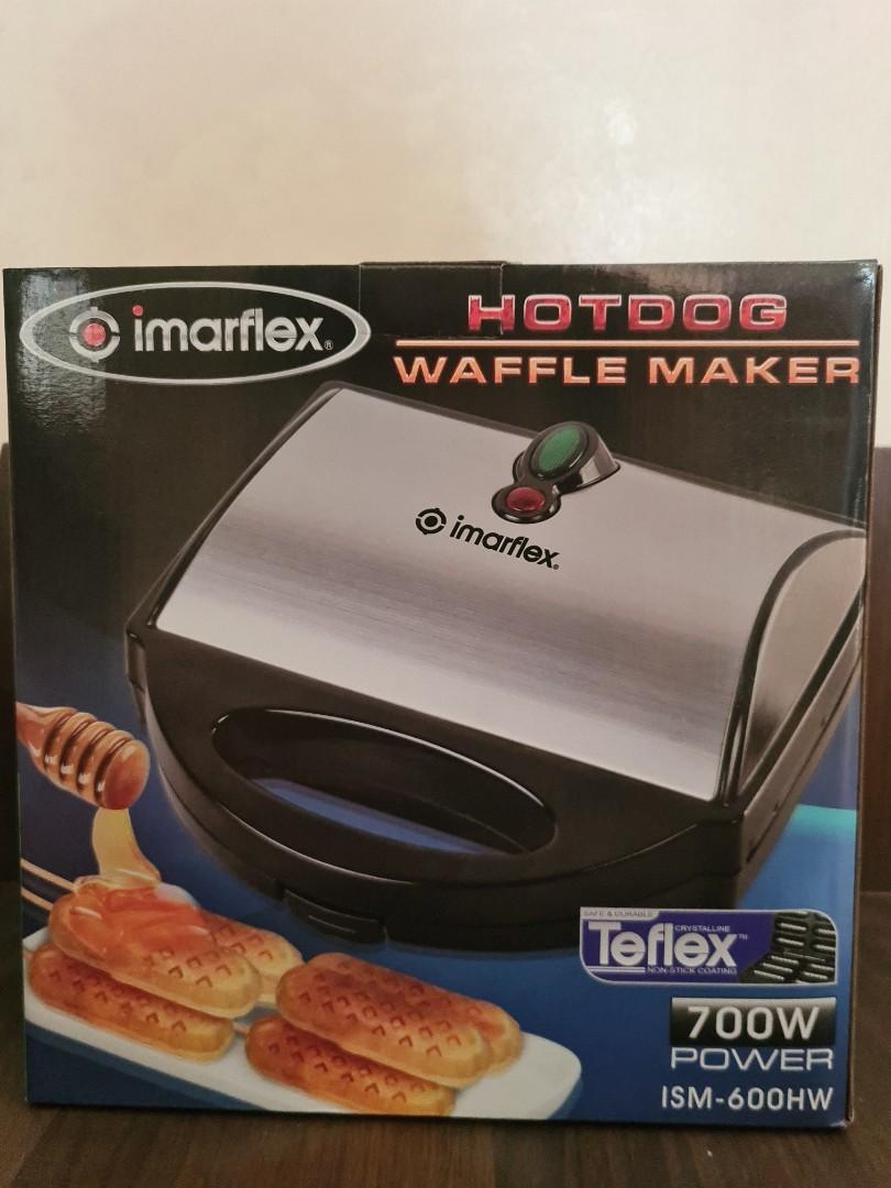 Imarflex Hotdog Waffle Maker ISM-600HW, TV & Home Appliances, Kitchen ...