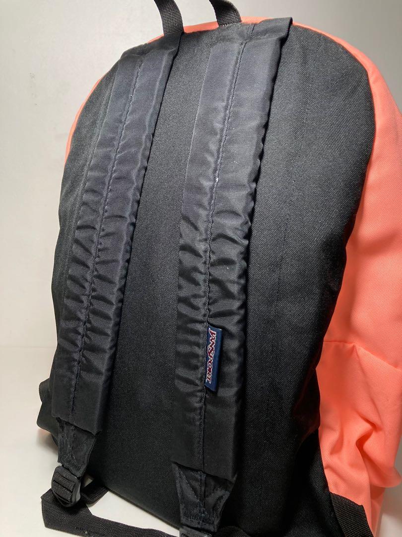 Jansport Neon Pink Backpack, Women's Fashion, Bags & Wallets, Backpacks ...