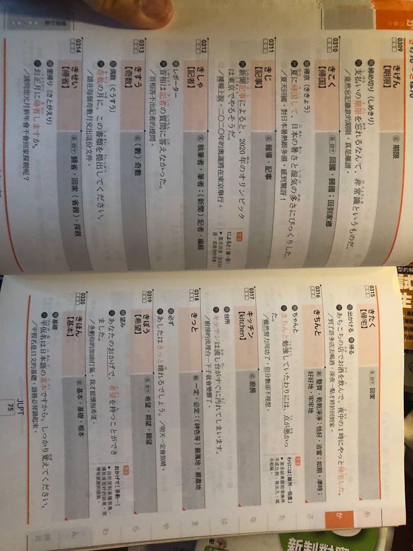 Japanese JLPT N3 Grammar and Vocab Books cum Assessment books (NEW ...