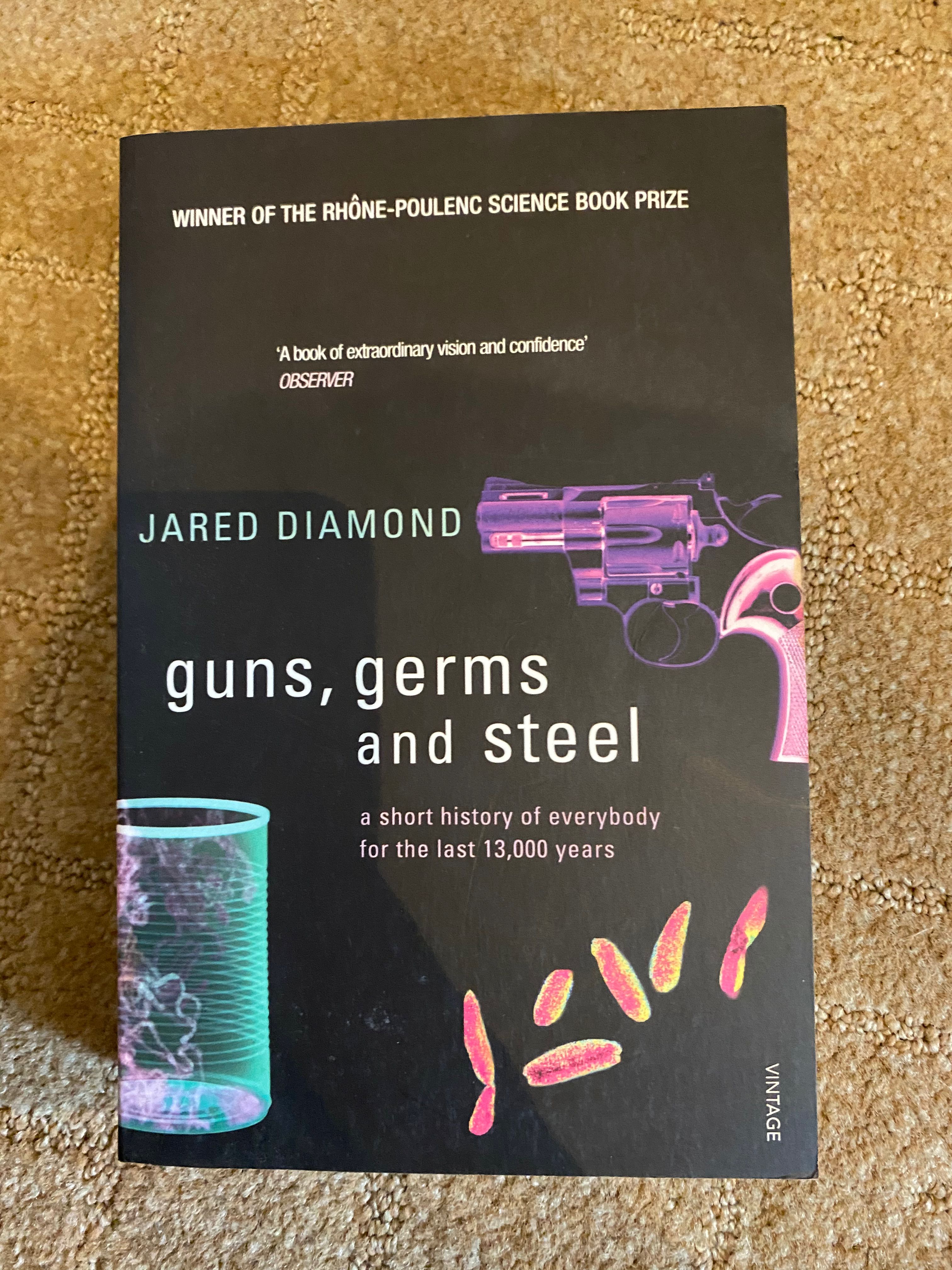 Jared Diamond - Guns, Germs and Steel, Hobbies & Toys, Books ...