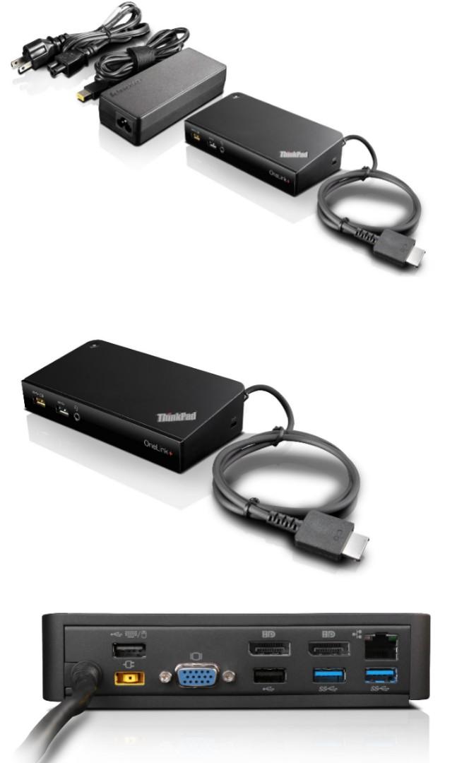 Lenovo ThinkPad Onelink+ Dock Station Docking, Computers & Tech, Parts ...