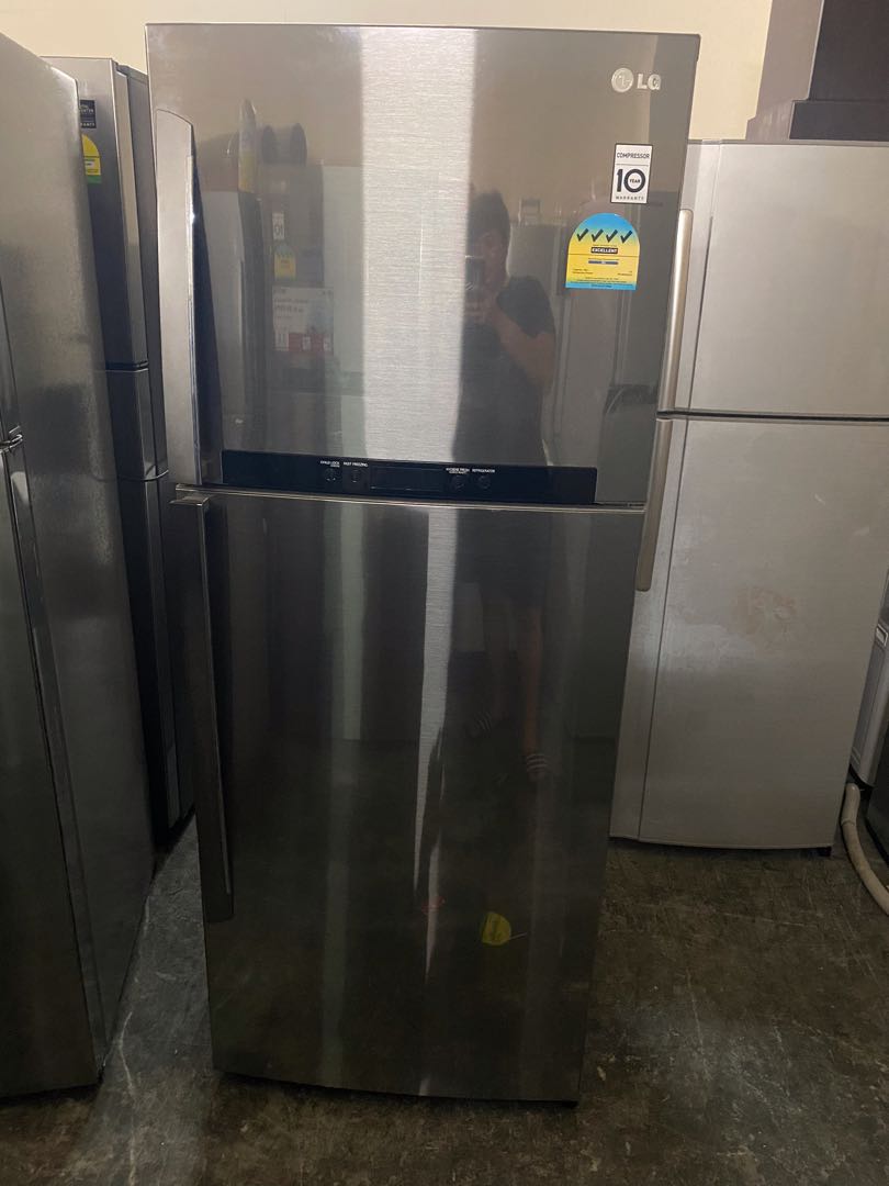 LG 366L 4 ticks 2 door fridge / refrigerator, TV & Home Appliances ...