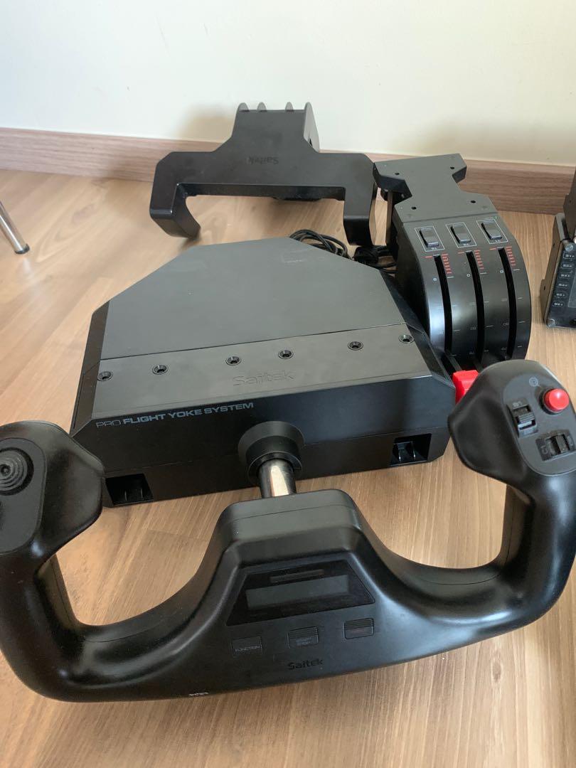 Logitech Flight Sim Rig, Computers & Tech, Parts & Accessories ...