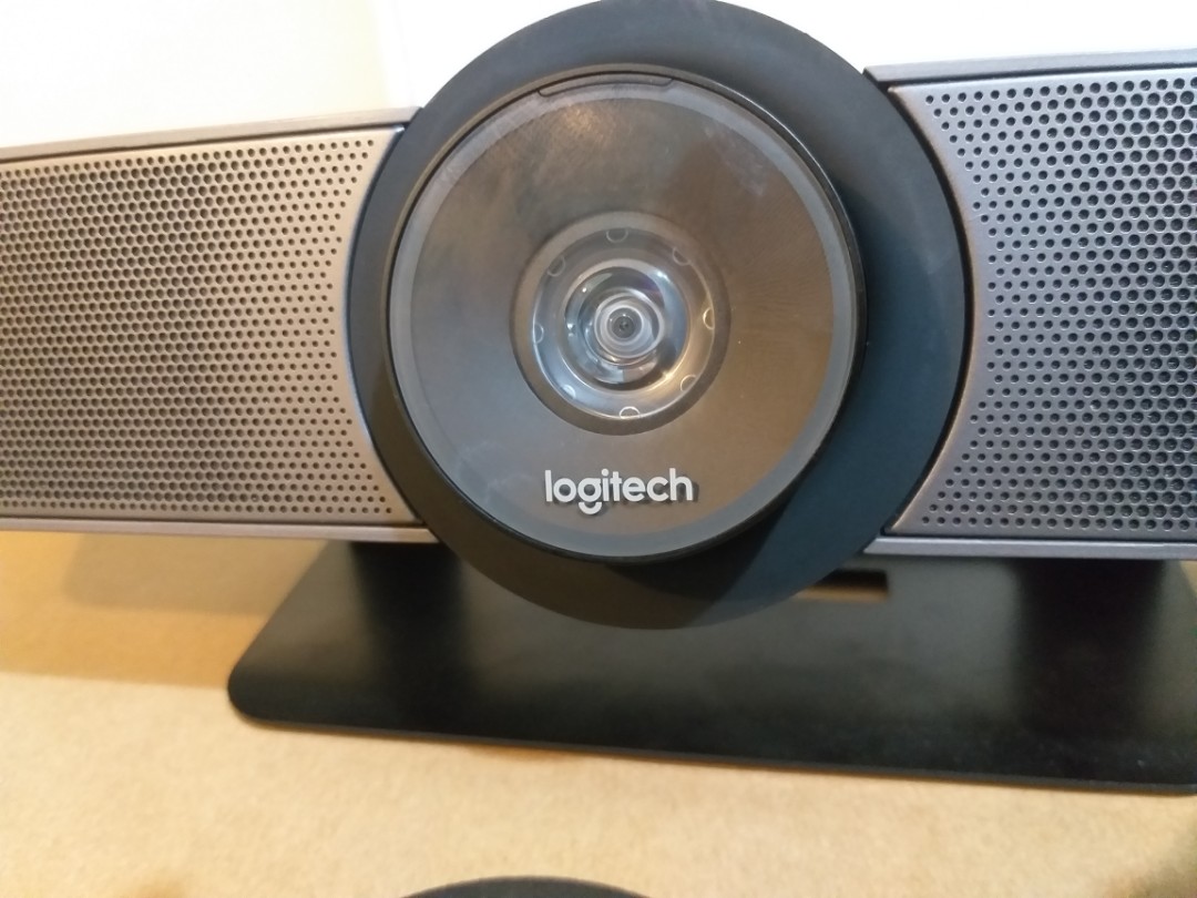 Logitech Meet Up Webcam Speaker Mic with Polycom, Audio, Soundbars ...