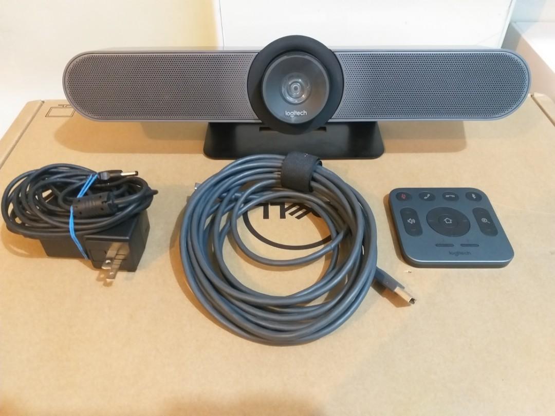 Logitech Meet Up Webcam Speaker Mic with Polycom, Audio, Soundbars ...