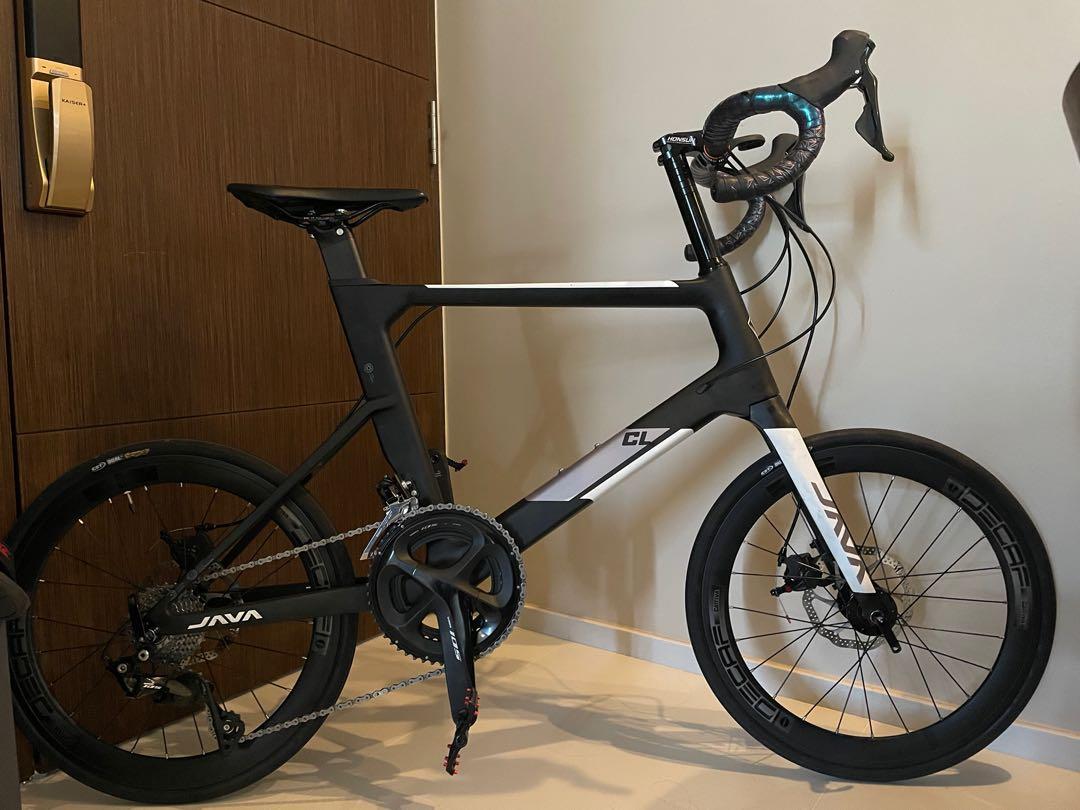 Mini Velo Java Carbon CL, Sports Equipment, Bicycles & Parts, Bicycles ...