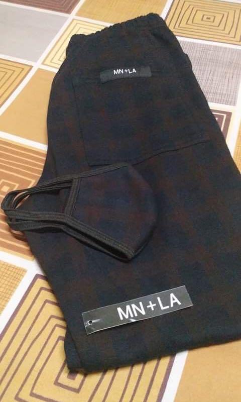 MNLA Rust Plaid Lounge Pants, Men's Fashion, Bottoms, Trousers on Carousell