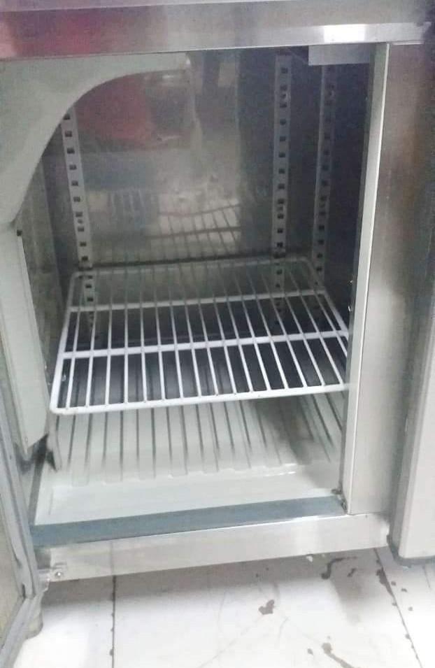 Neo Freeze Stainless Steel Preparation Table 3-door Under Counter ...