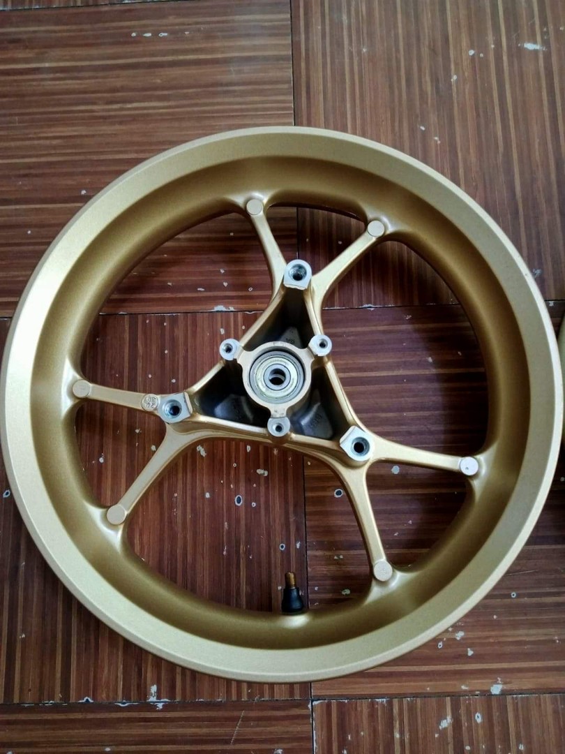 NMAX 2020 V2 STOCK GOLD MAGS, Motorbikes, Motorbike Parts & Accessories ...