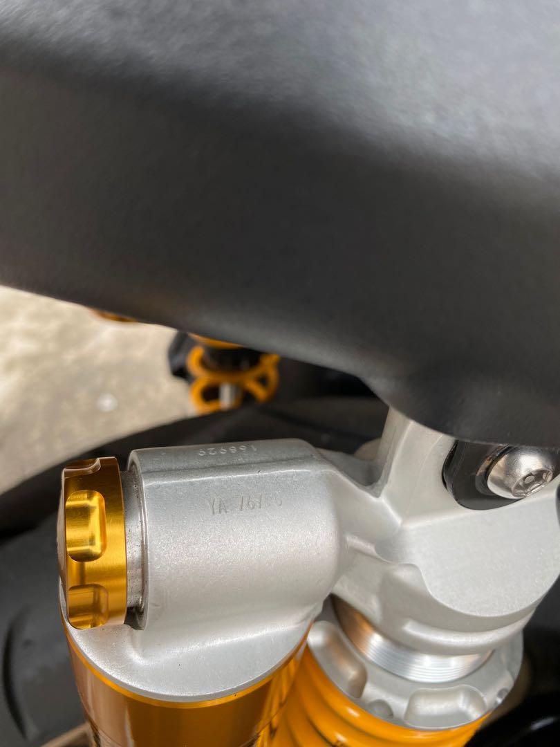 Ohlins YA 767 Aerox suspension, Motorcycles, Motorcycle Accessories on ...