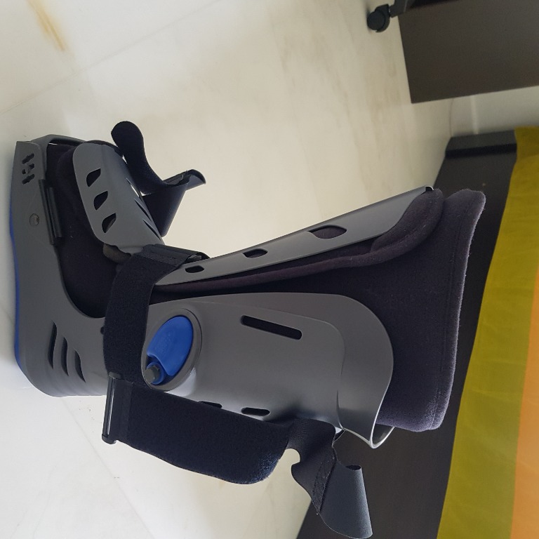 Orthopedic Air Boot, Full Leg Brace with Air Cushion, Health ...