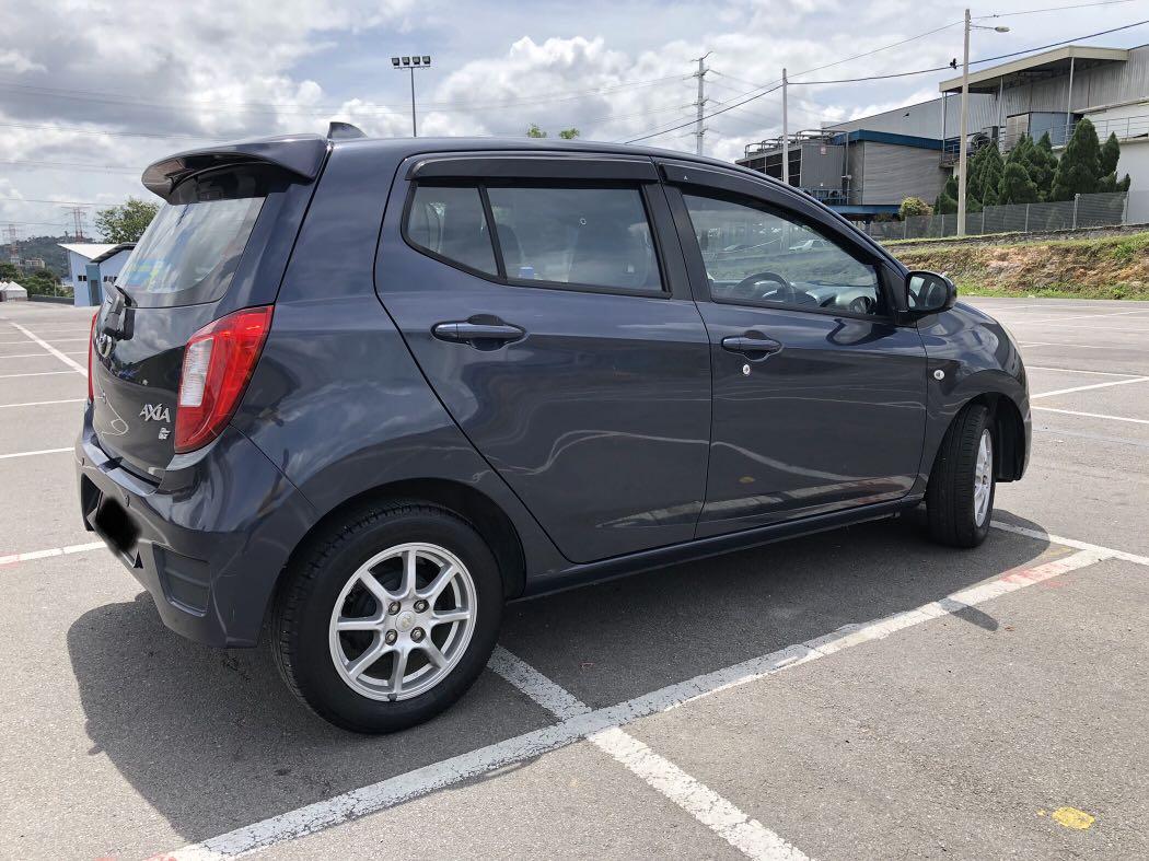 Perodua Axia G 1.0 Midnight Blue, Cars, Cars for Sale on Carousell