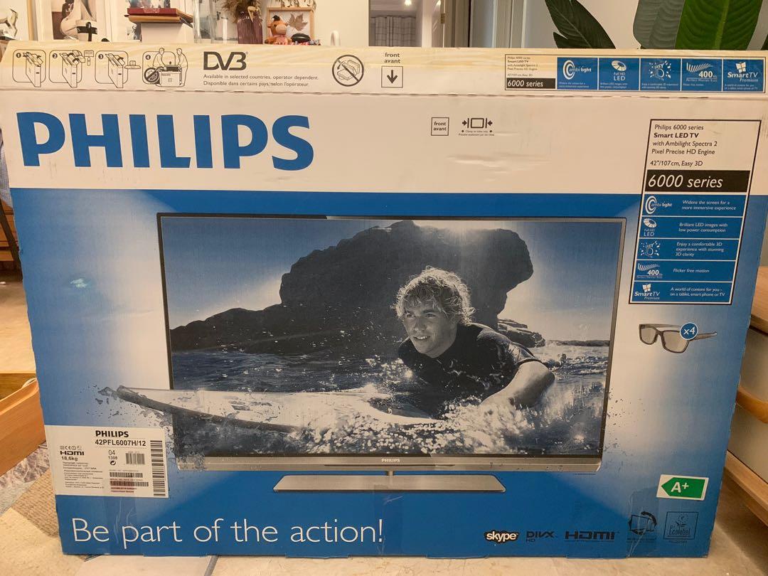 Philips LED TV 6000 Series 42 Inch, Home Appliances, TVs ...