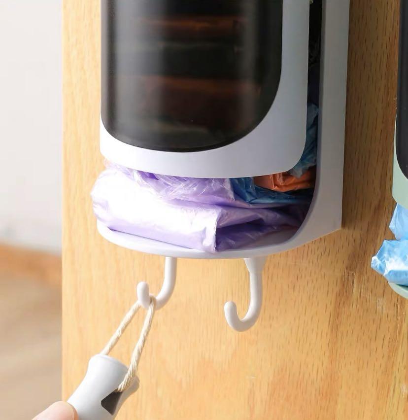 Plastic Bag Storage Container in White, Furniture & Home Living ...