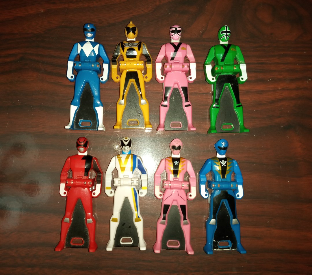 Power Rangers Legendary Keys, Hobbies & Toys, Toys & Games on Carousell