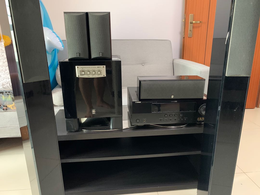 Yamaha 5.1 Home Theater System RX-V565, Audio, Soundbars, Speakers ...