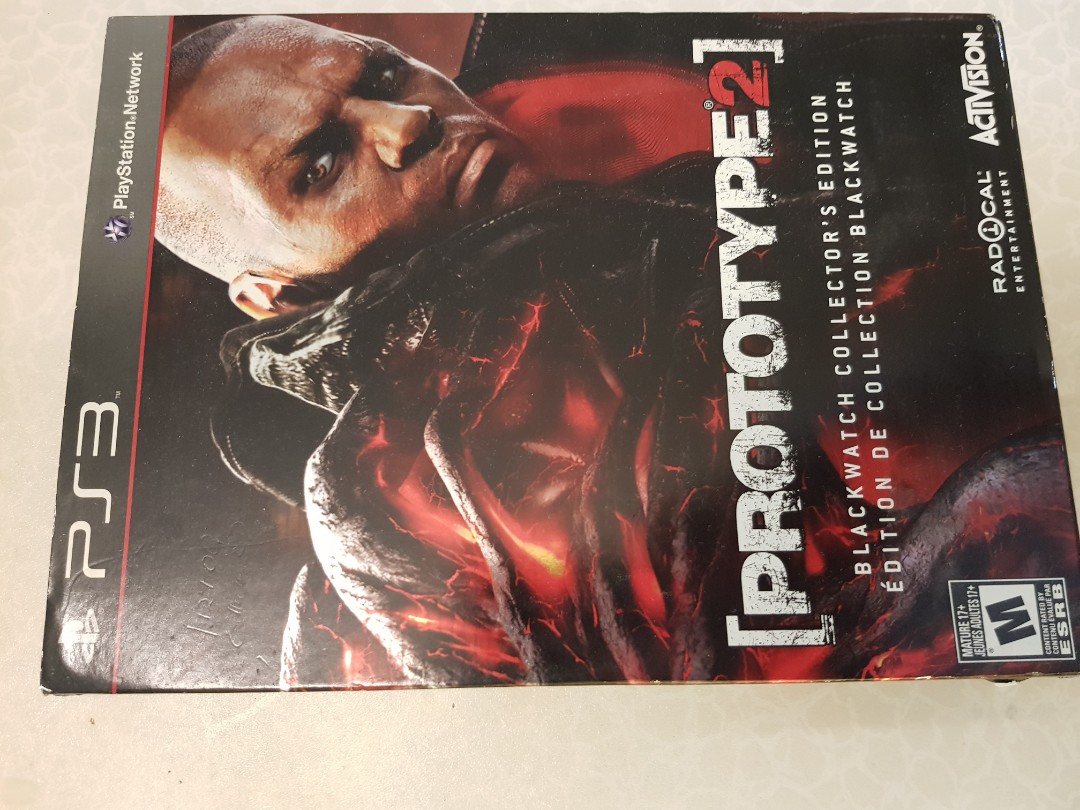 Prototype 2 Blackwatch Collector's Edition, Video Gaming, Video Games ...