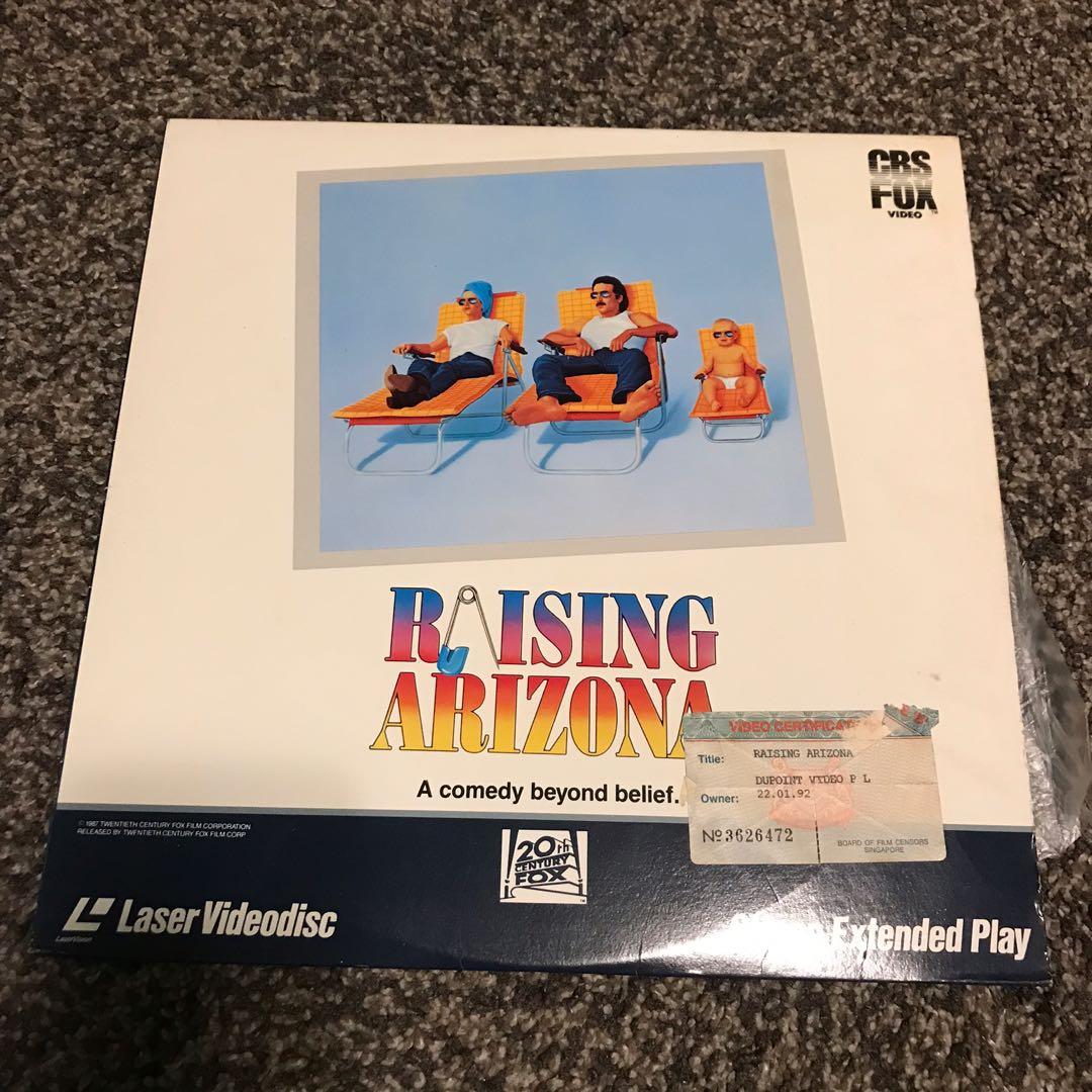 Raising Arizona LD laser disc, Hobbies & Toys, Music & Media, CDs ...