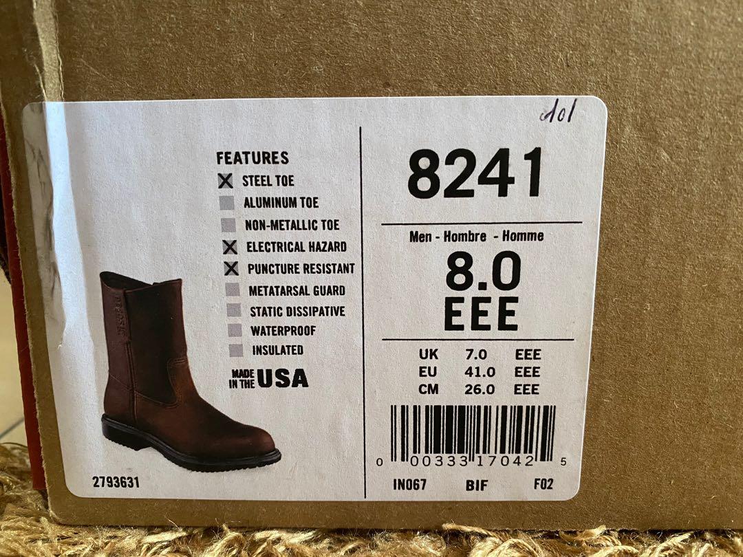 Red Wing Pecos 8241, Men's Fashion, Footwear, Boots on Carousell