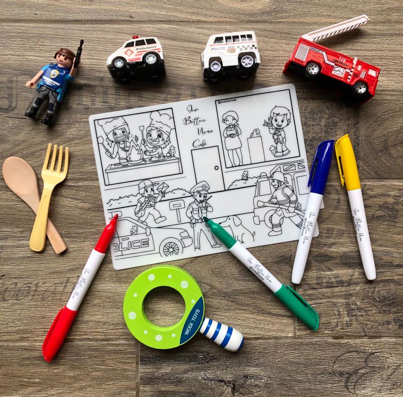Reusable Silicone Colouring Mat 20cm x 15cm – Occupation, Hobbies ...