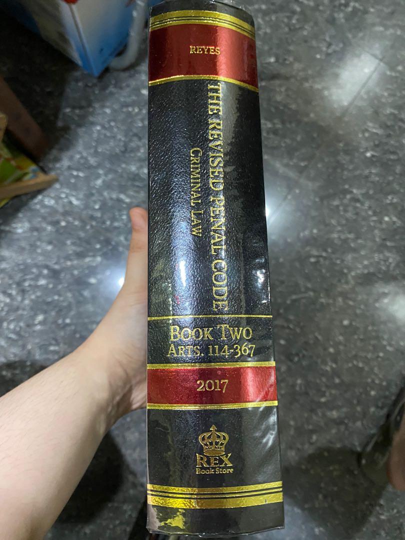 Revised Penal Code (RPC) Book 2 - Reyes, Hobbies & Toys, Books ...