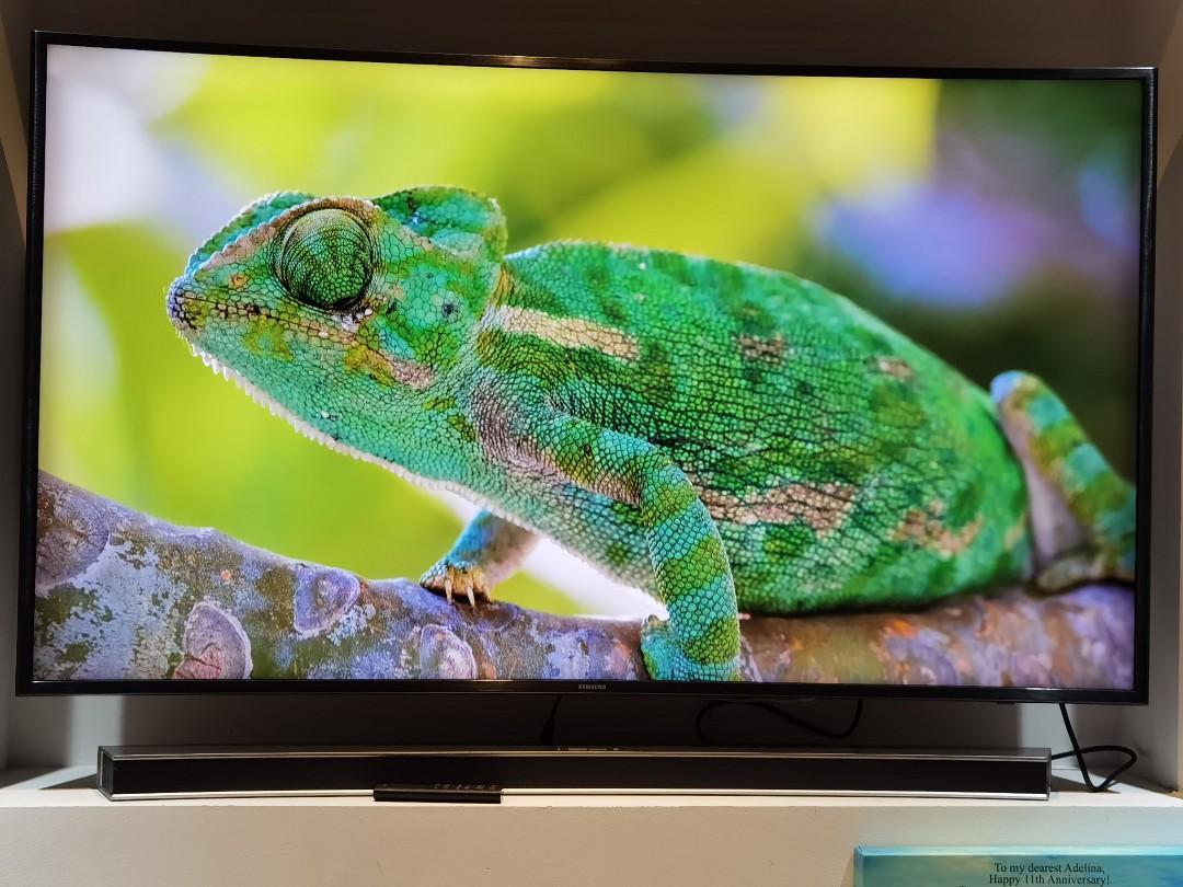 Samsung UHD 4K Curved TV 55inch, Home Appliances, TVs & Entertainment ...