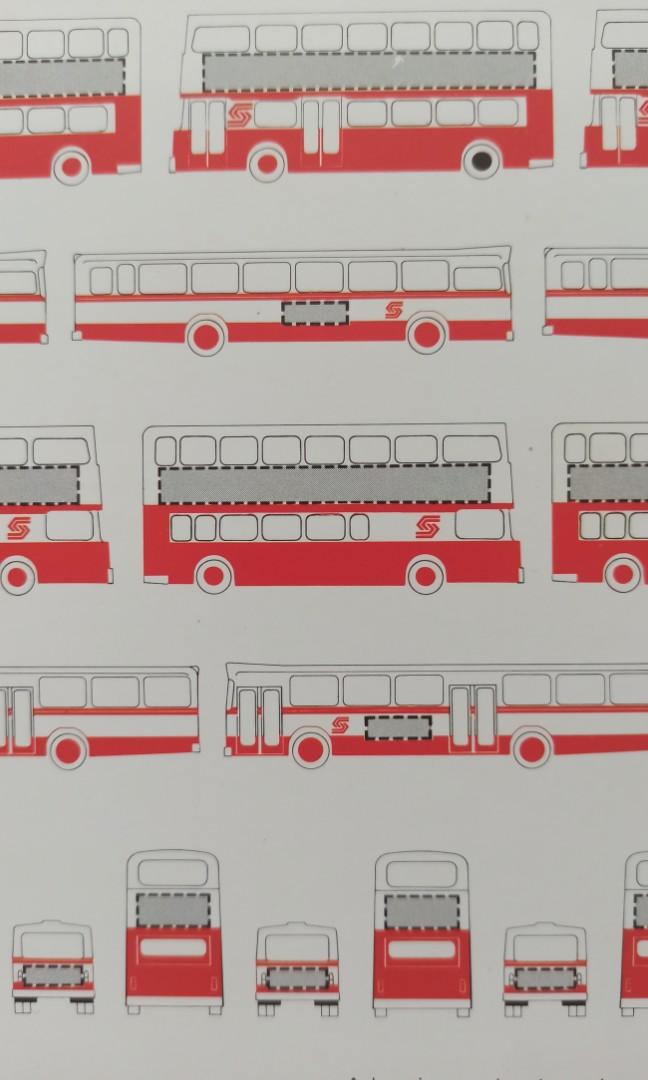 SBS 1985 Singapore Bus Service Advertisement for Corporate Ads framed ...