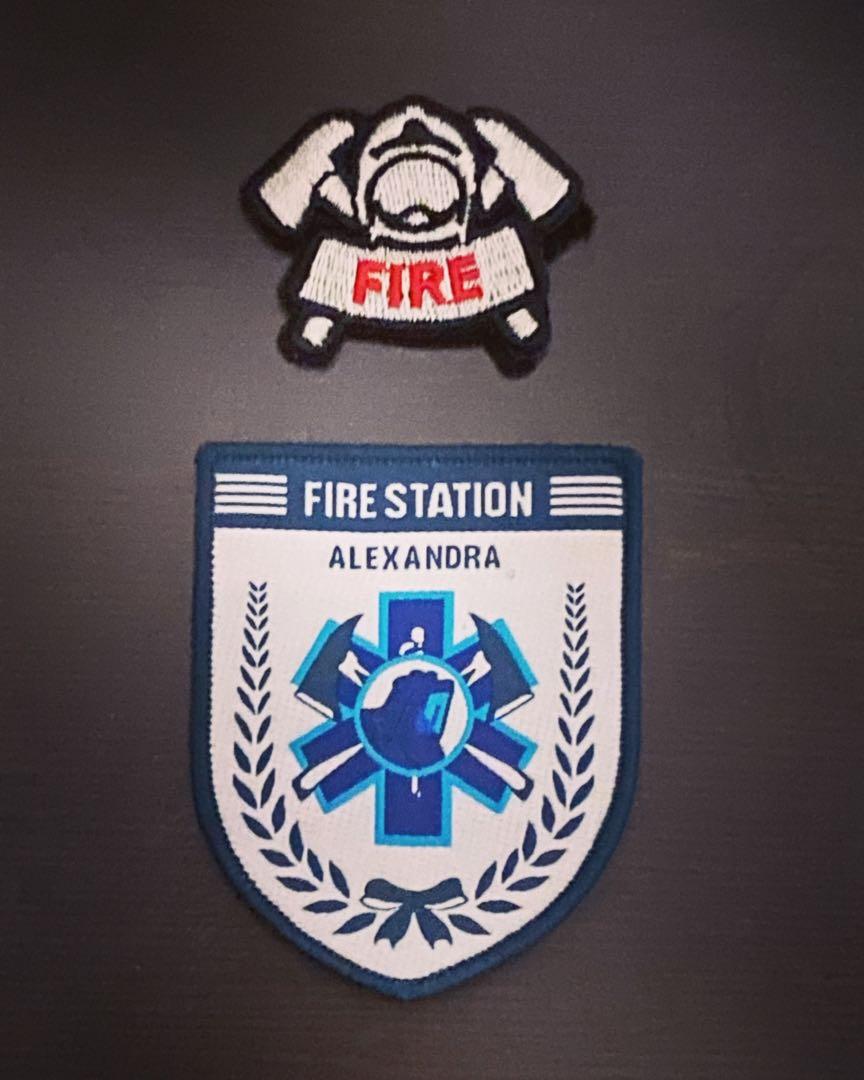 SCDF Fire Fighter Patch, Hobbies & Toys, Memorabilia & Collectibles ...