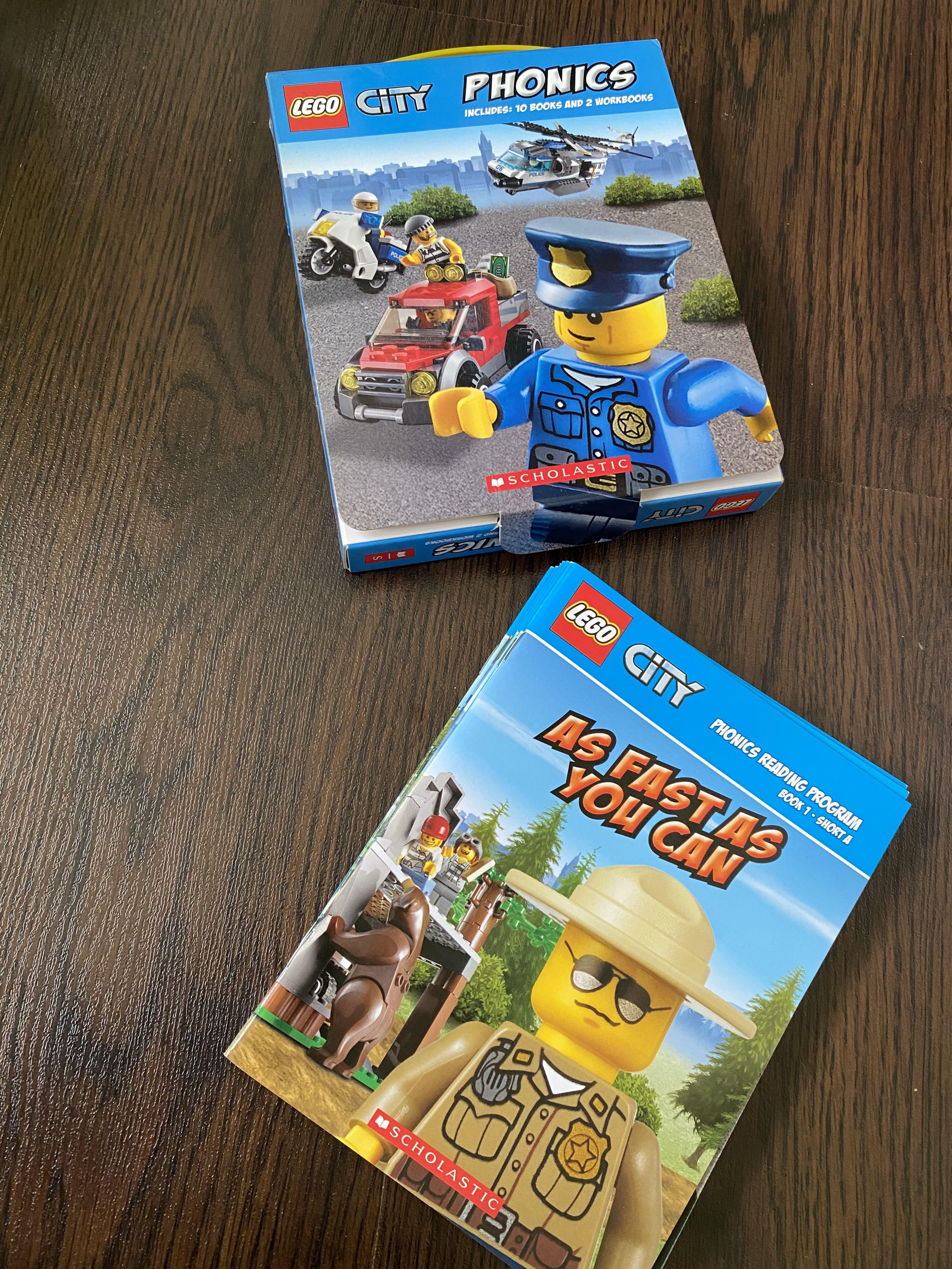 Scholastic Lego City Phonics (12 books), Hobbies & Toys, Books ...