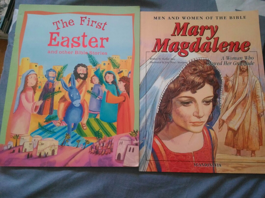 Set of 2 books, The first Easter & Mary Magdalene, Hobbies & Toys ...