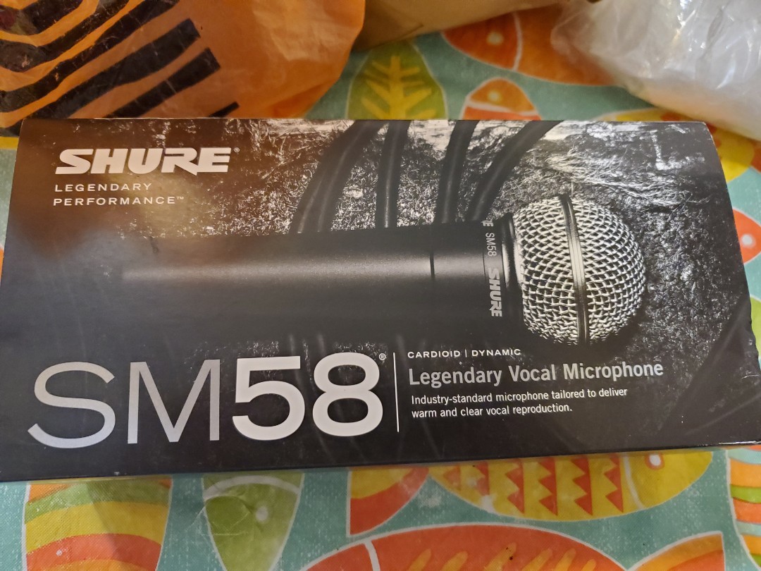 Shure SM58 Mic 專業動圈咪 人聲咪 VOCAL MICROPHONE 有線咪, 興趣及遊戲, 音樂樂器 & 配件, 樂器配件 ...