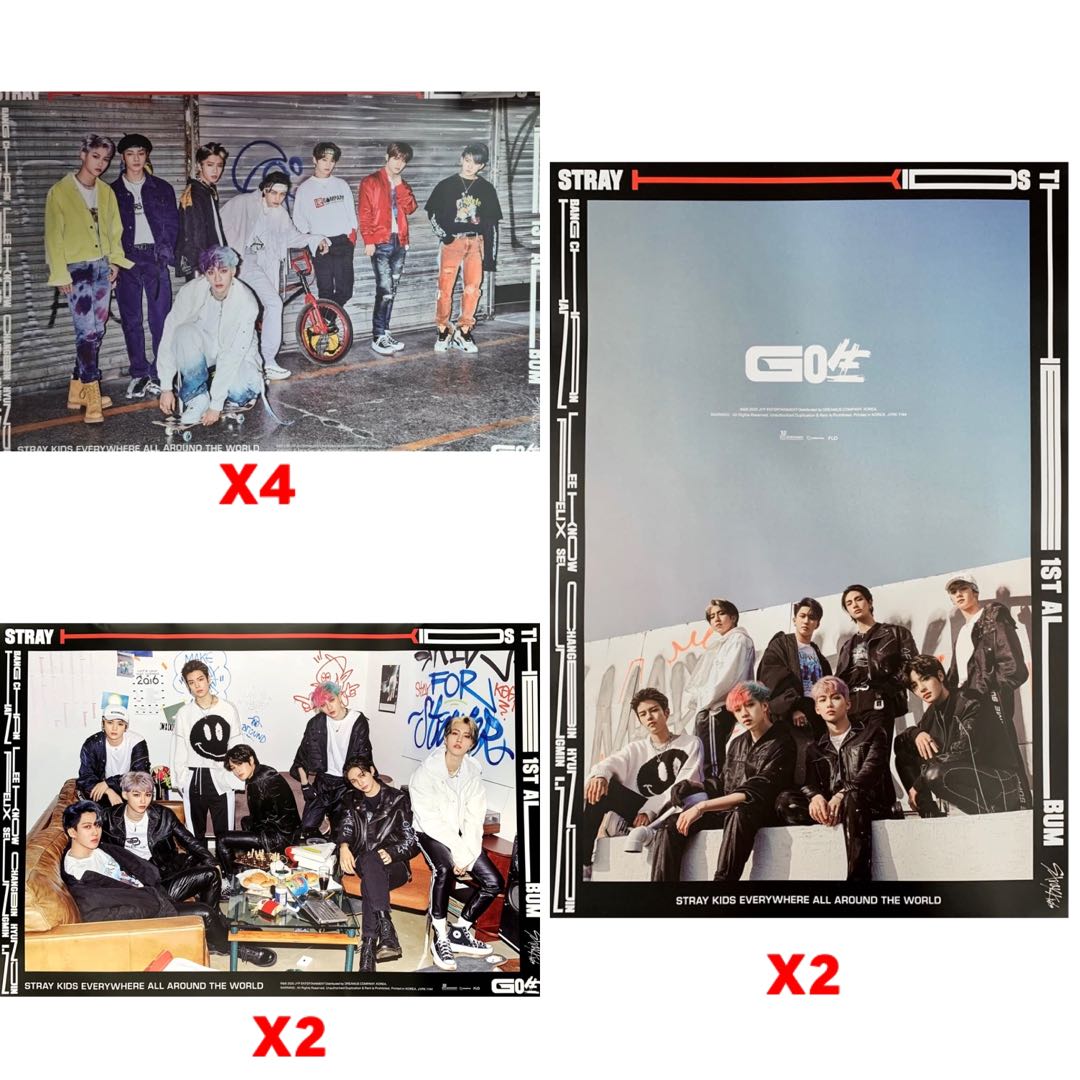 stray kids skz golive official poster, Hobbies & Toys, Memorabilia ...