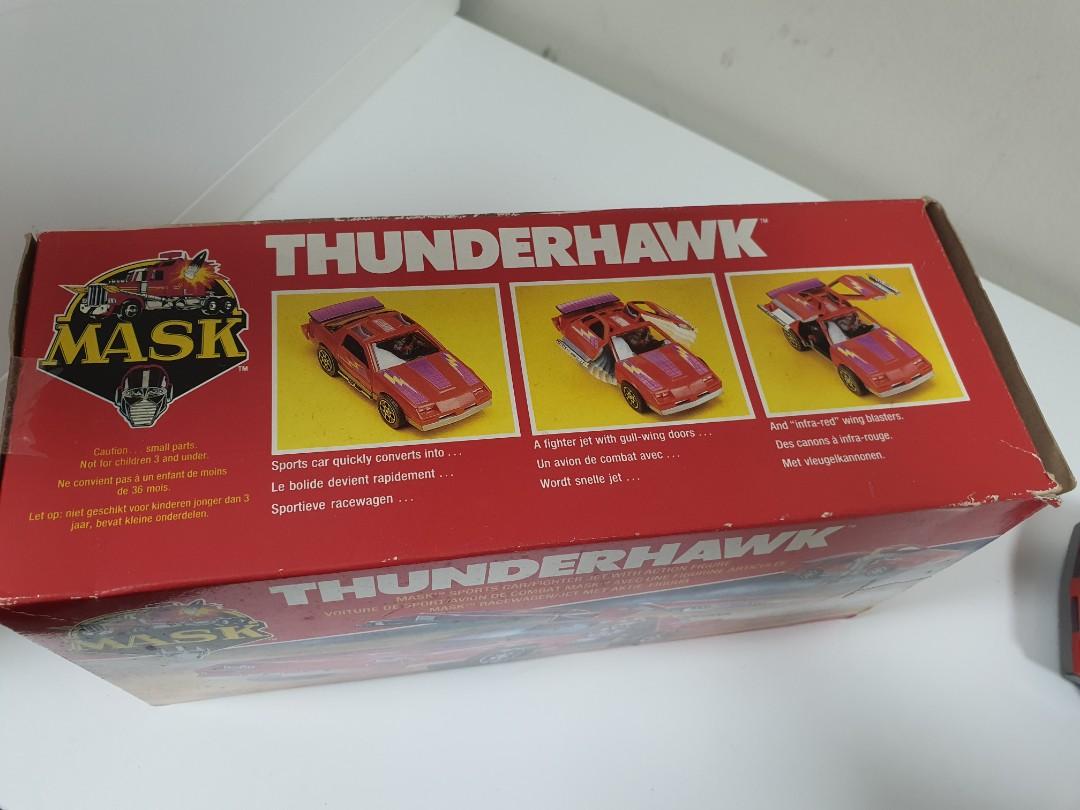 super rare euro version LONG HELMET m.a.s.k mask kenner thunderhawk ...