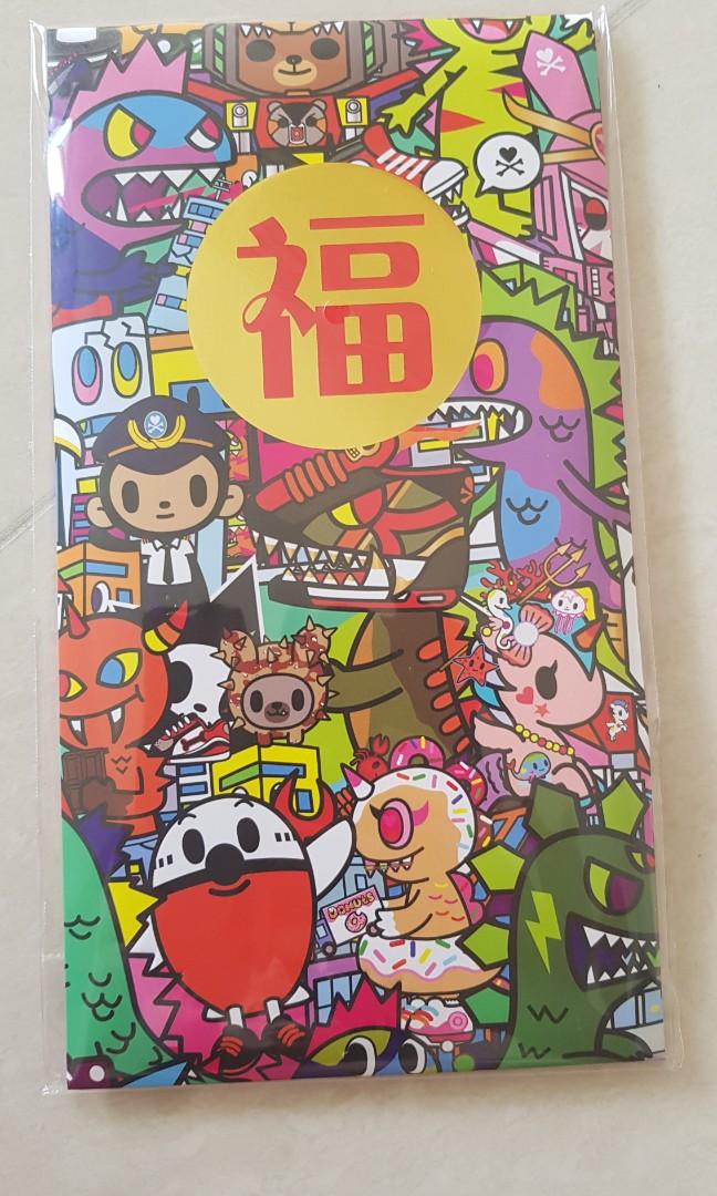 Tokidoki red packet, Everything Else on Carousell