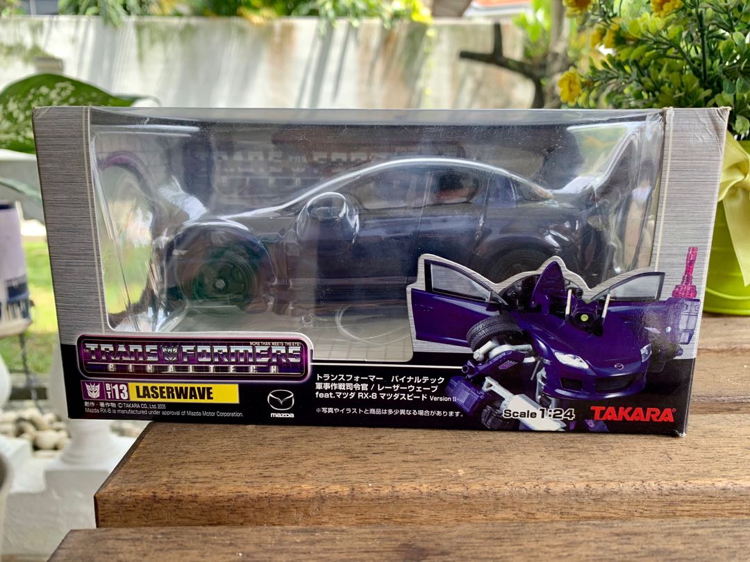 Transformers Binaltech Laserwave Shockwave Mazda RX-8 Mazdaspeed Die ...