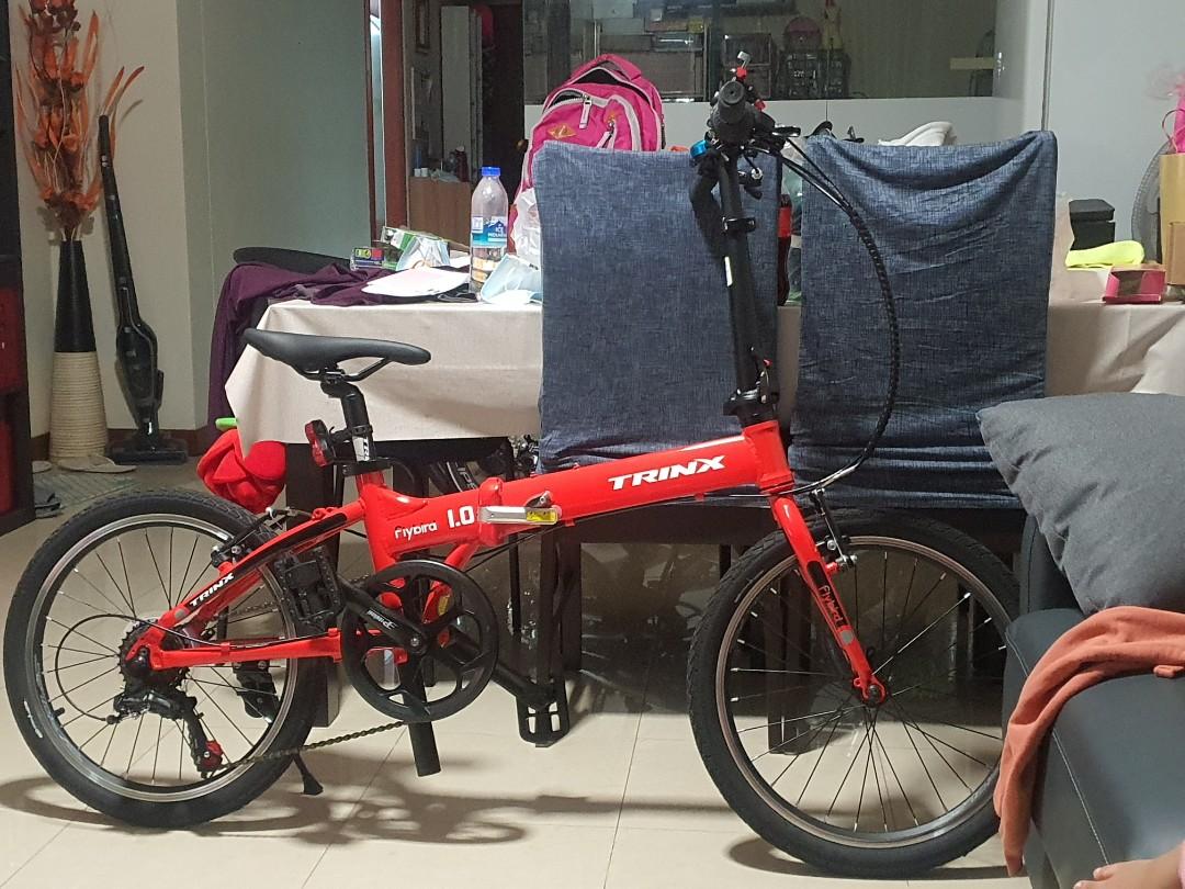 TRINX FLYBIRD 1.0 FOLDABLE BIKE, Sports Equipment, Bicycles & Parts, Bicycles on Carousell