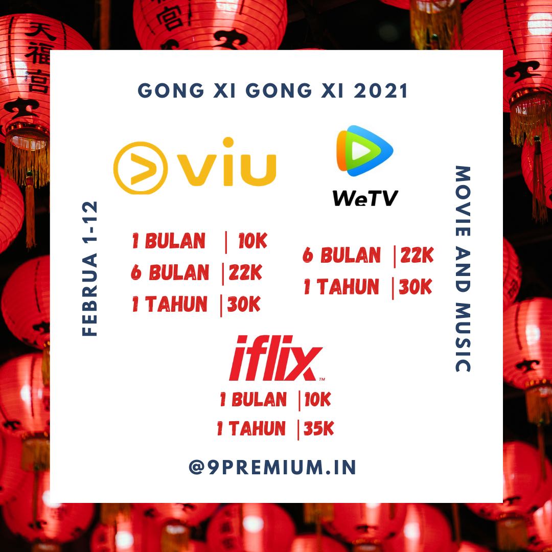 Wetv premium 6 bulan, Tiket & Voucher, Kartu Hadiah & Voucher di Carousell