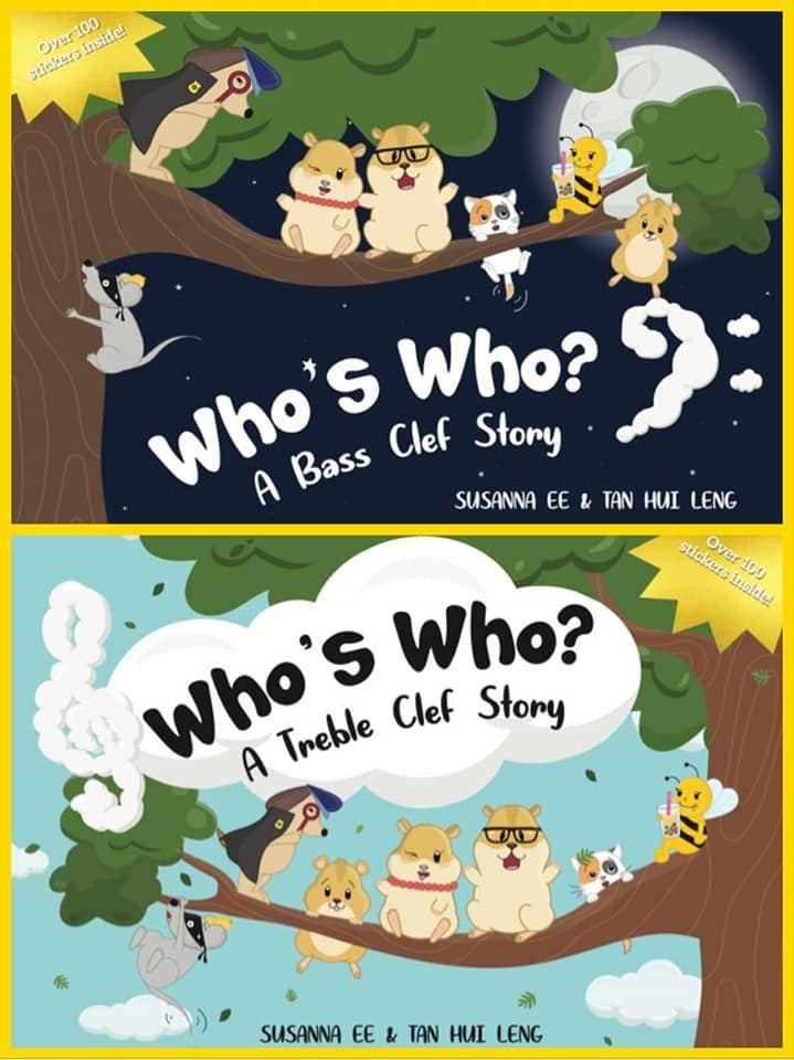 Who's Who? A Treble Clef / Bass Clef Story, Hobbies & Toys, Books ...