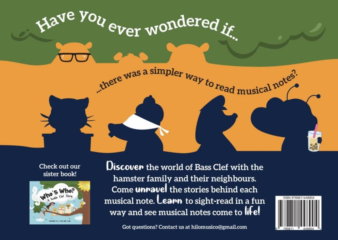 Who's Who? A Treble Clef / Bass Clef Story, Hobbies & Toys, Books ...