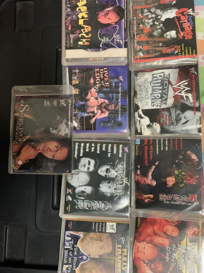 Wwe wwf vcd, Hobbies & Toys, Music & Media, CDs & DVDs on Carousell