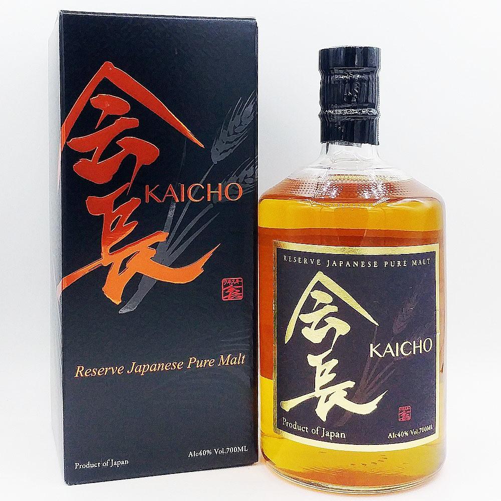 【一田】會長黑標珍藏純麥威士忌 700毫升 (日本威士忌) Kaicho Reserve 70cl (Japanese Pure Malt ...