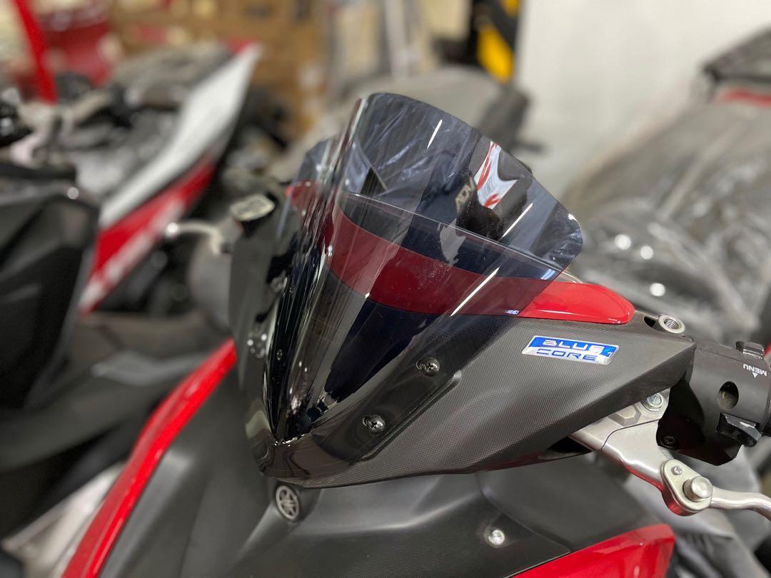 Aerox 155 Sectbill Windshield for New and Old model, Motorcycles ...