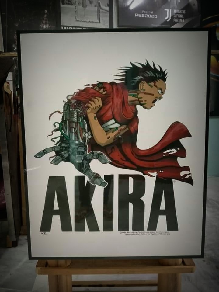Akira Poster Framed, Wall Art Poster Decorative, Furniture & Home ...