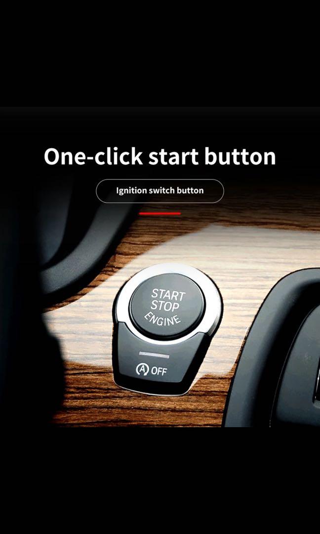 Bmw start stop engine one-button assembly switch button for bmw f10 f11 ...