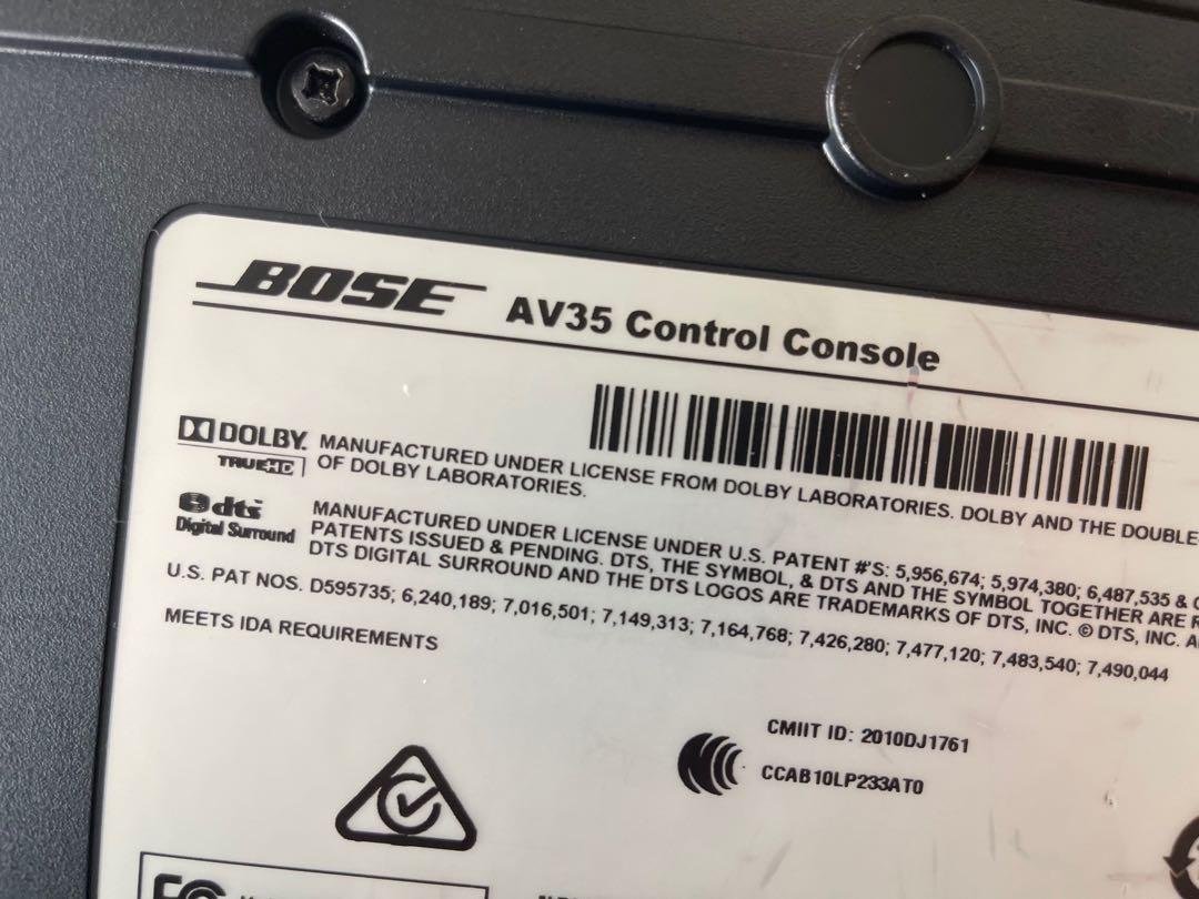 Bose AV35 Control Console, Audio, Soundbars, Speakers & Amplifiers on ...